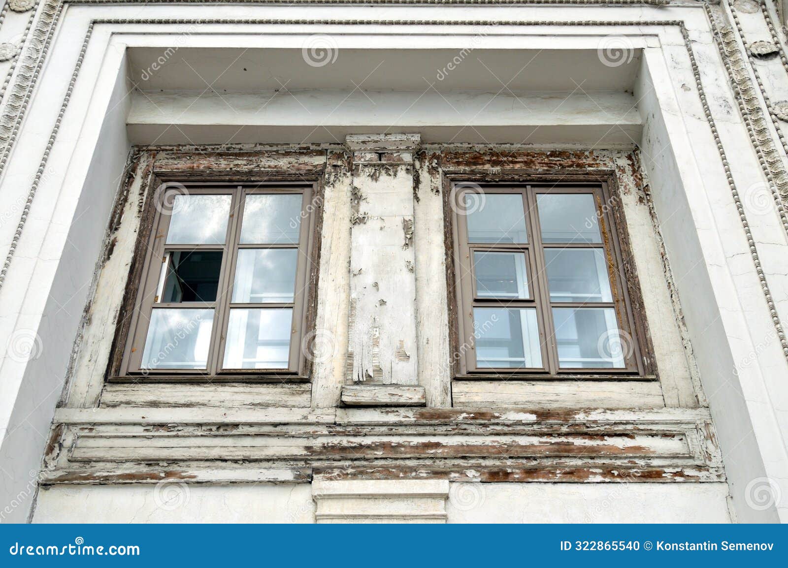 Ancient window stock photo. Image of wooden, city, aged - 322865540
