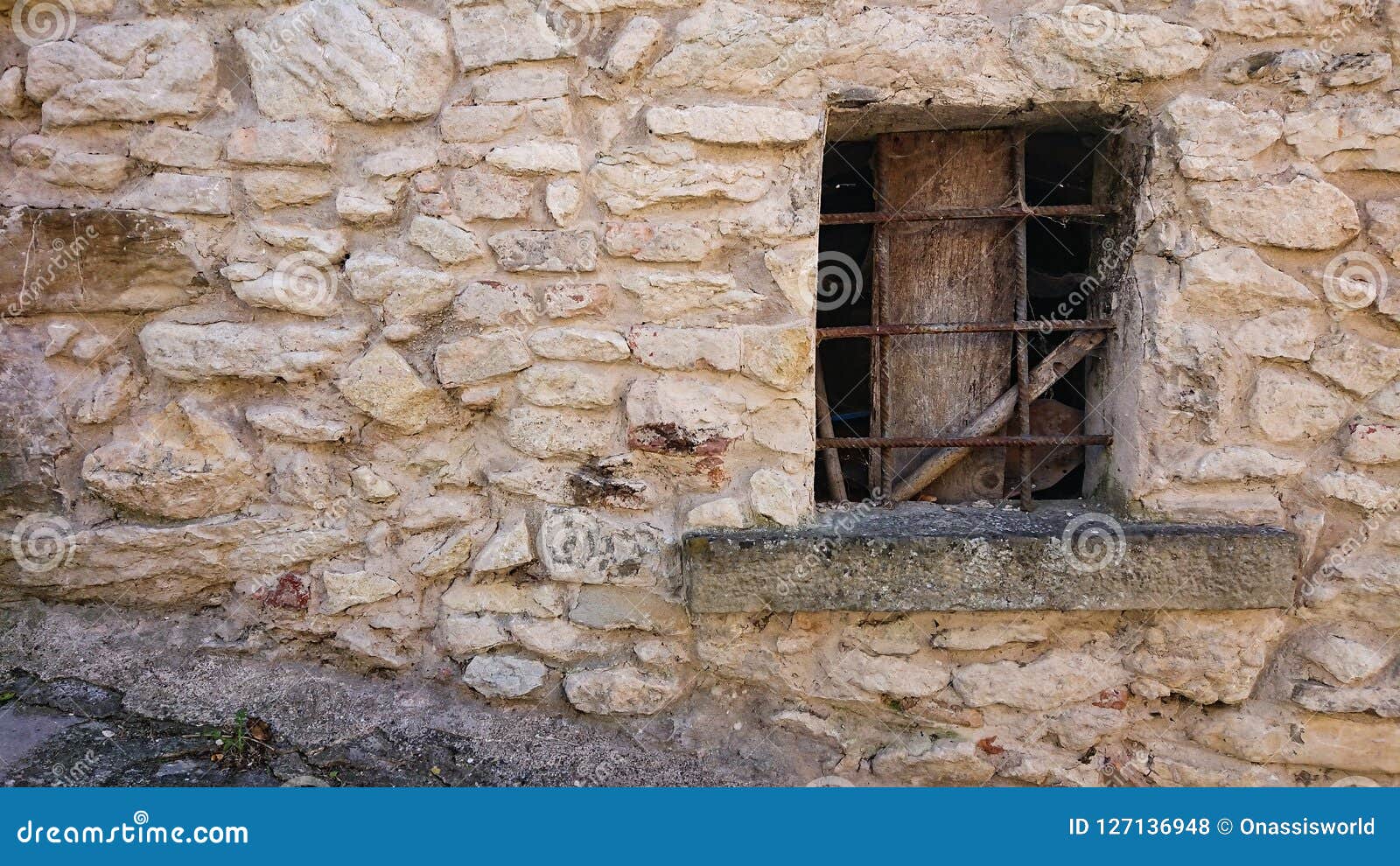 Ancient Window stock photo. Image of dating, century - 127136948