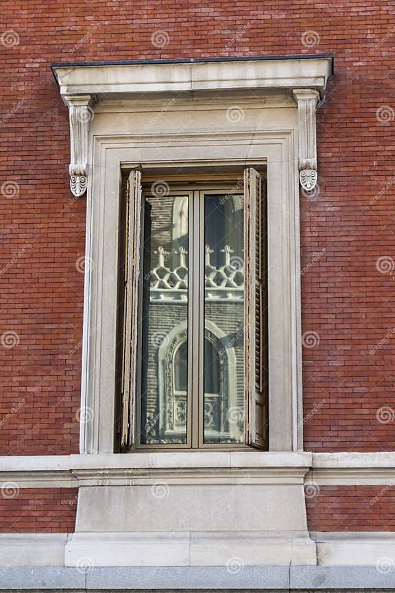 Ancient window stock photo. Image of cement, backgrounds - 32048050