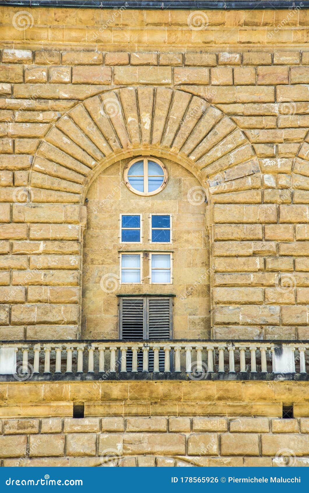 Ancient Window of Historic Building Stock Photo - Image of culture ...