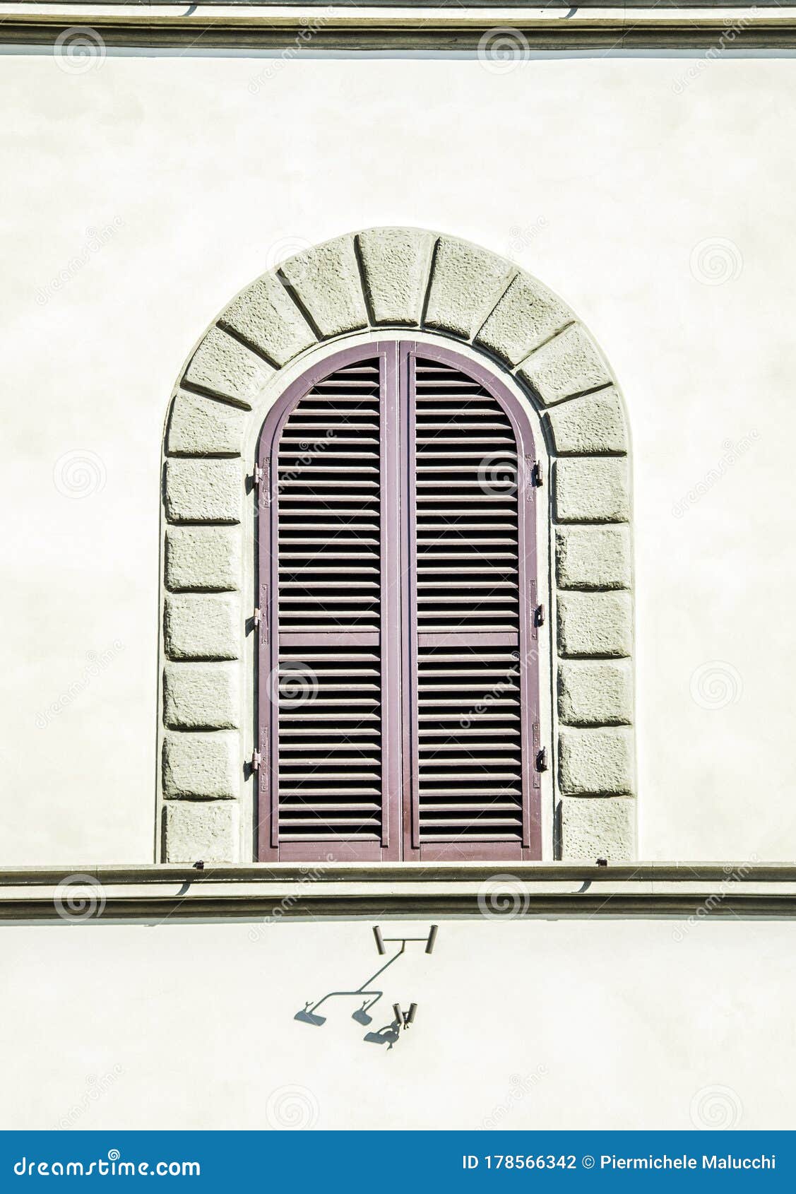 Ancient Window of Historic Building Stock Photo - Image of culture ...