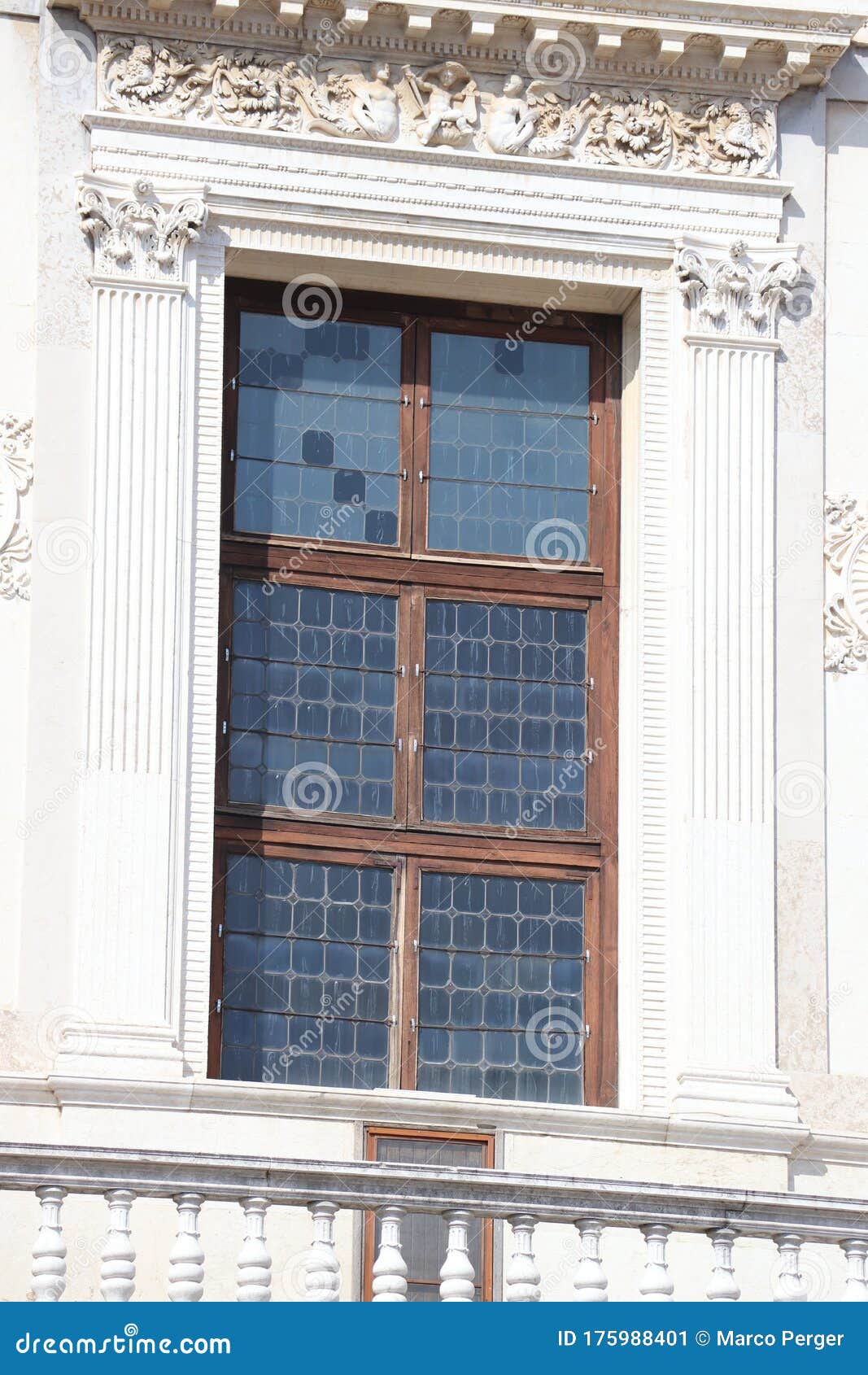 Ancient window stock image. Image of national, italian - 175988401
