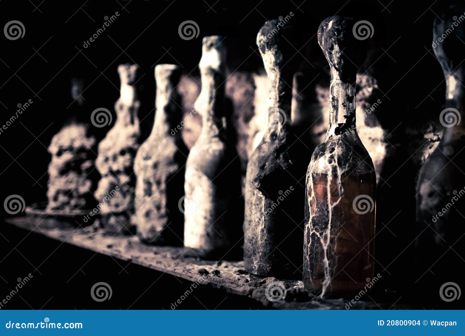 Ancient wine bottles stock photo. Image of agriculture - 20800904