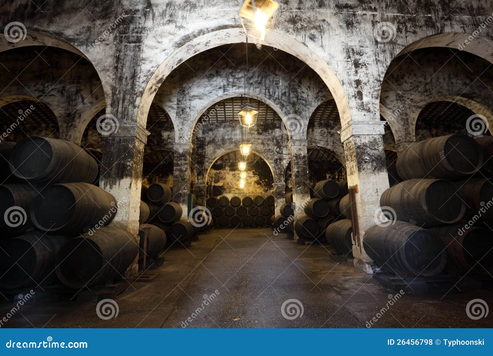 Ancient wine cellar stock photo. Image of wood, vineyard - 26456798