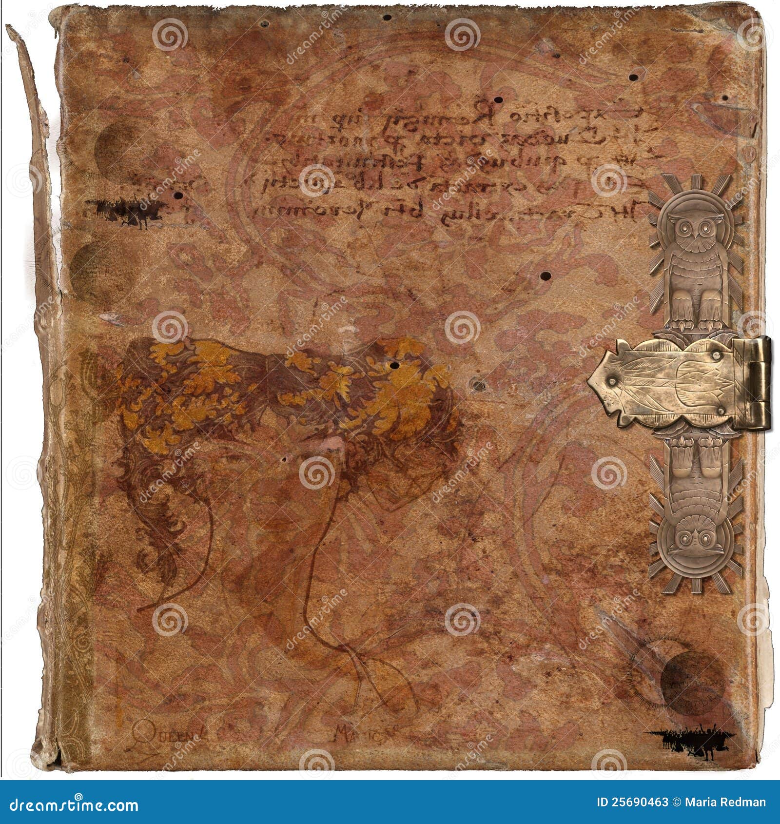 Ancient Wisdom Vintage Book Grunge Background Stock Image - Image of ...