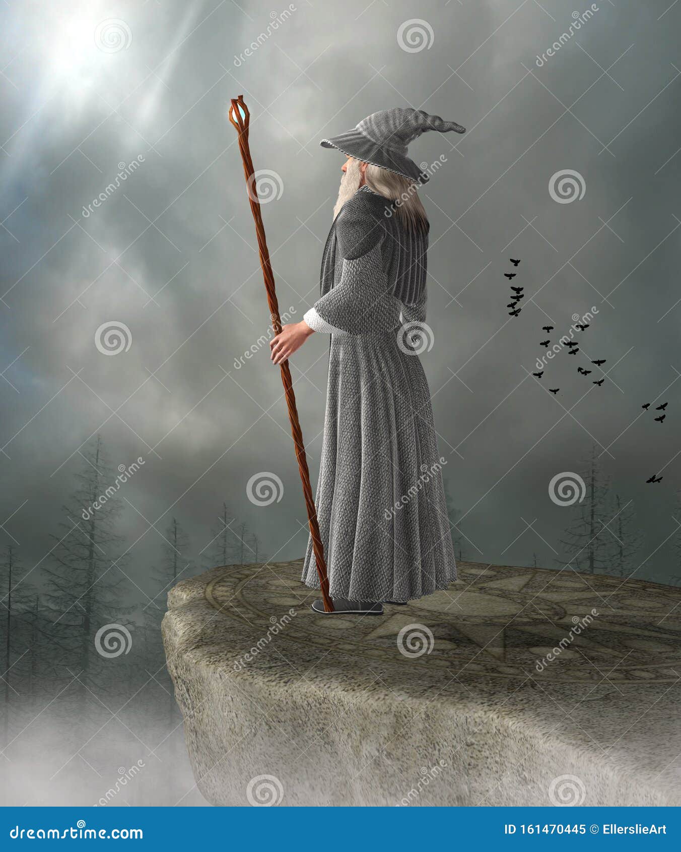 Old Wizard Royalty-Free Stock Photo | CartoonDealer.com #19926351