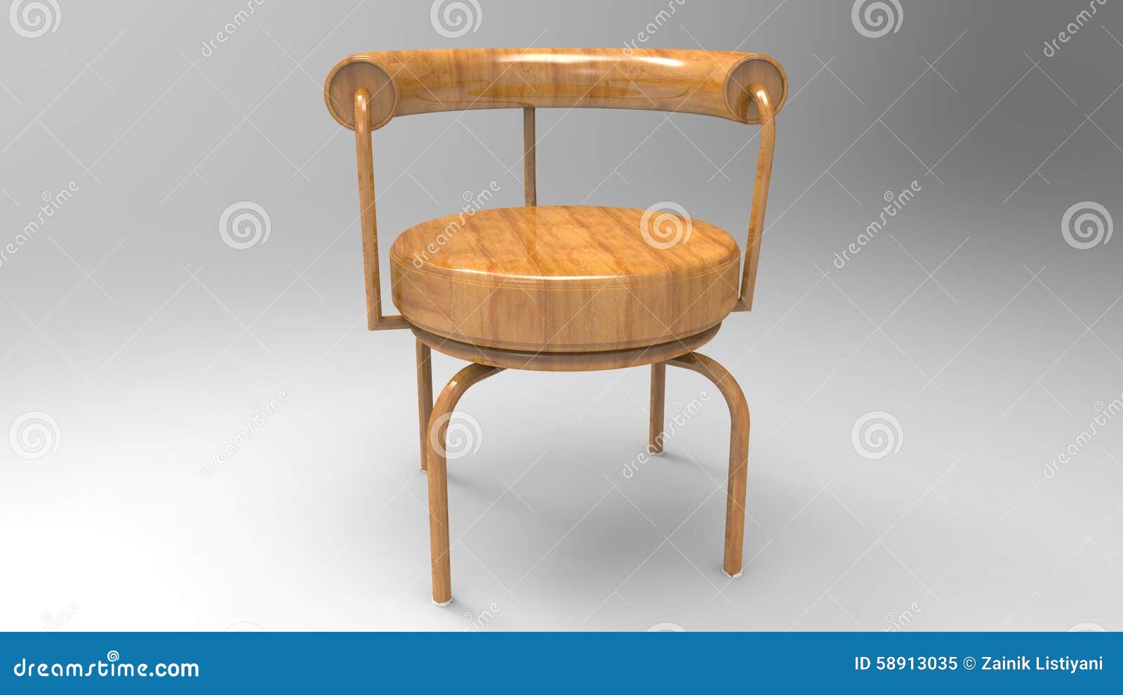 Ancient wooden chairs stock illustration. Illustration of ancient ...