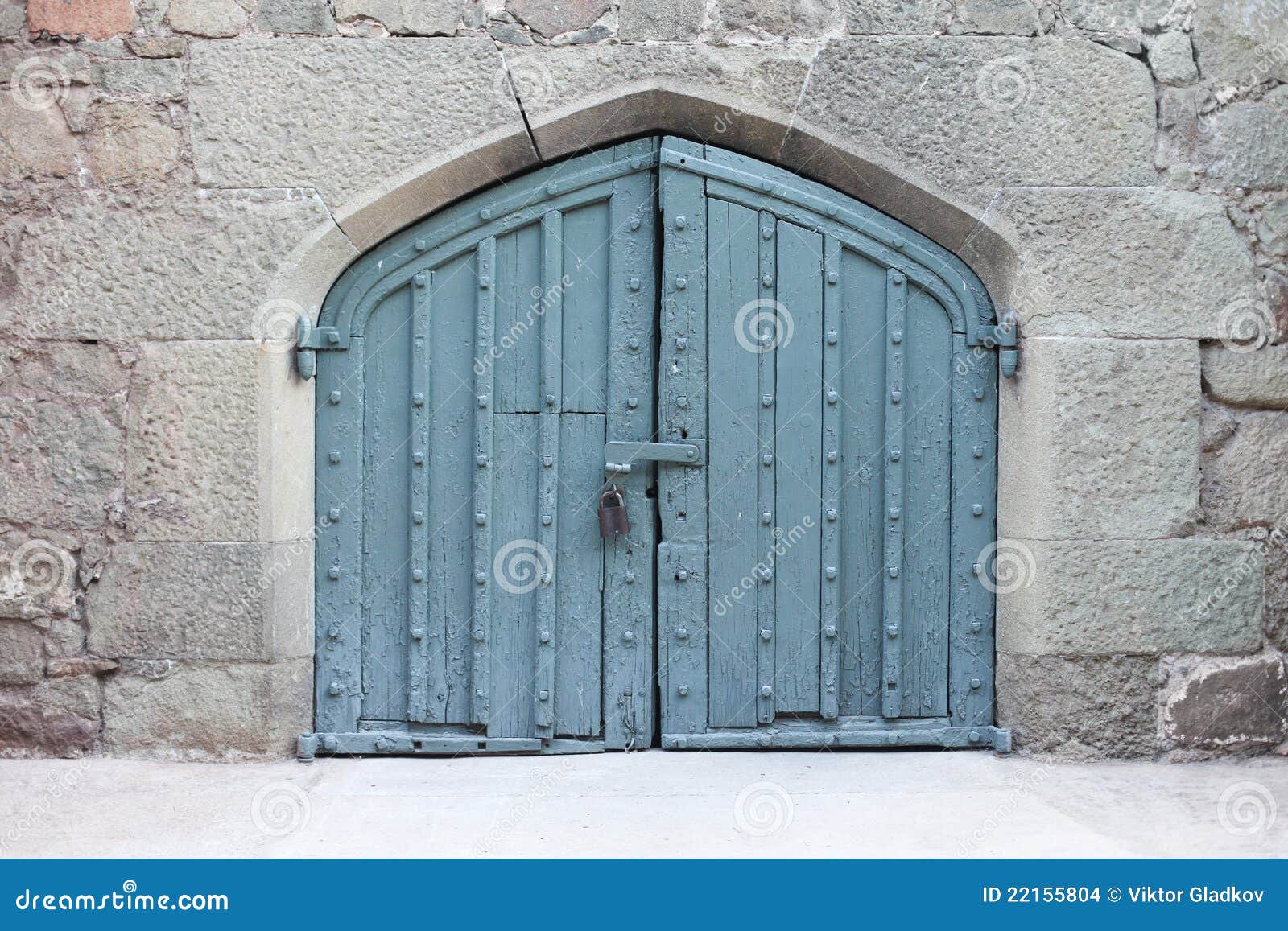 Ancient wooden gate stock photo. Image of doorway, fashioned - 22155804