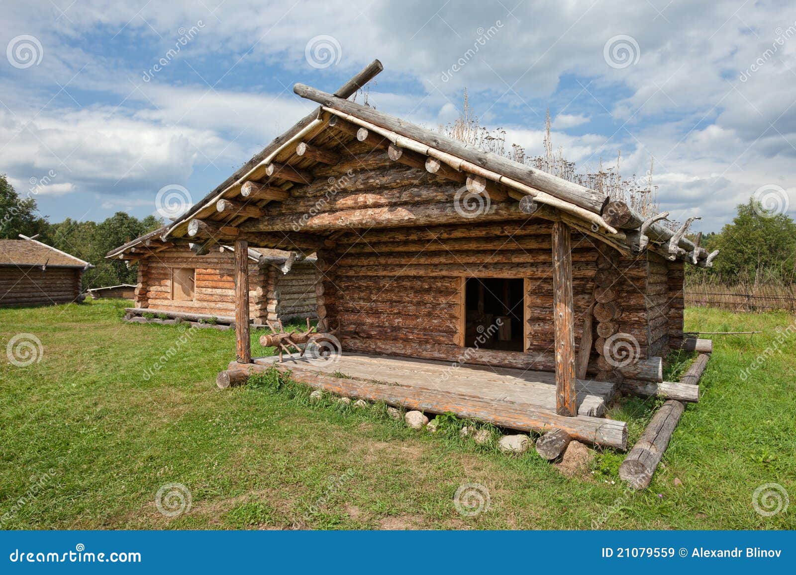 Ancient wooden house stock image. Image of traditional - 21079559