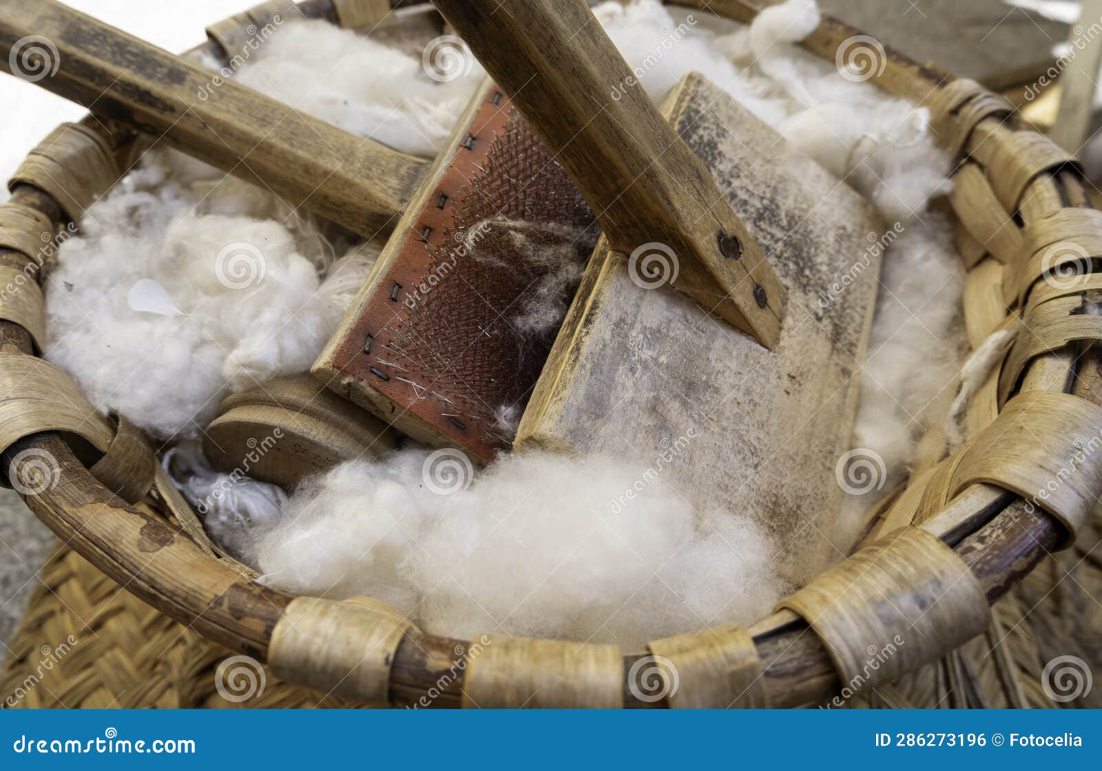 Ancient wool tools stock photo. Image of industry, needle - 286273196