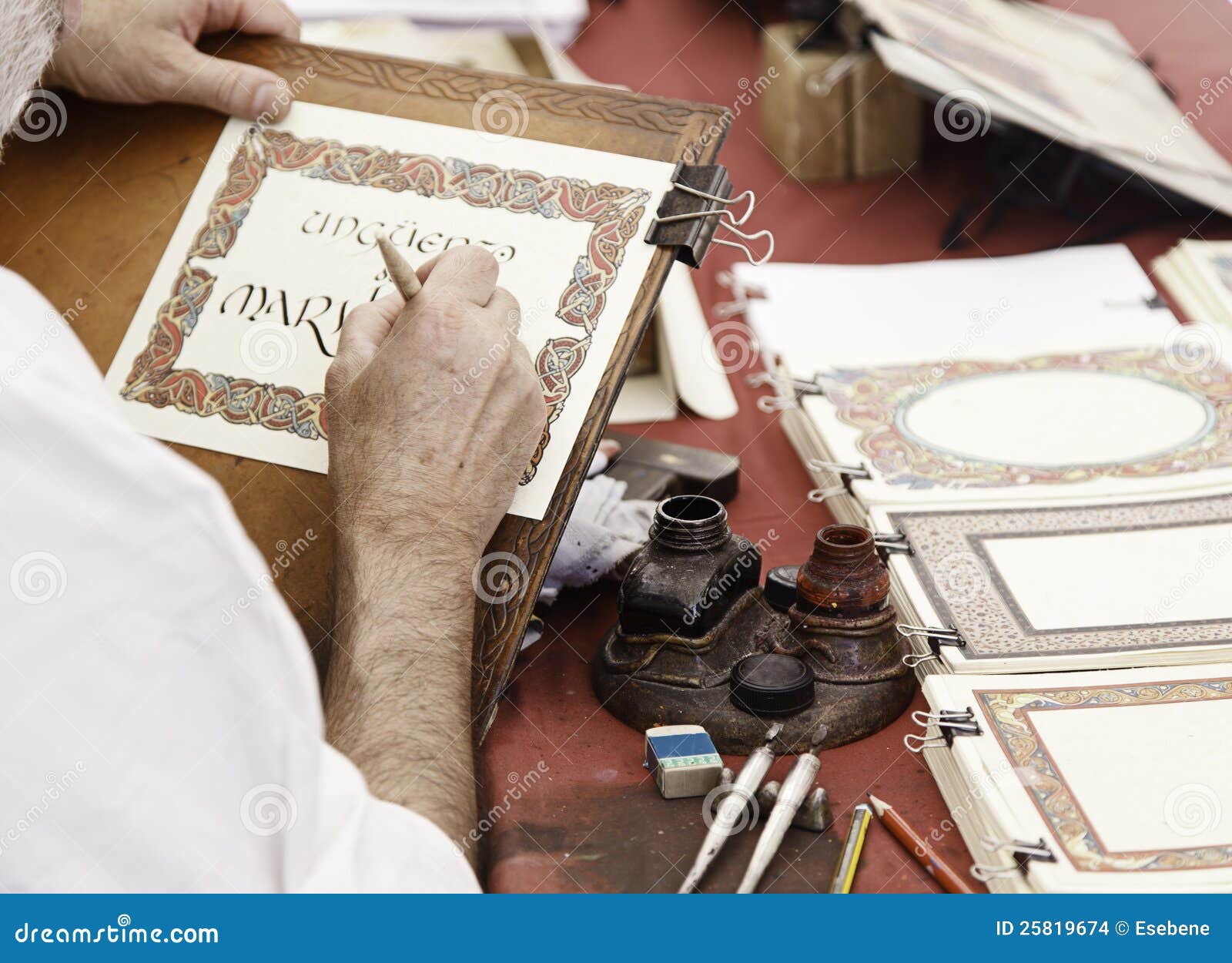 Ancient writing stock photo. Image of note, marks, notes - 25819674