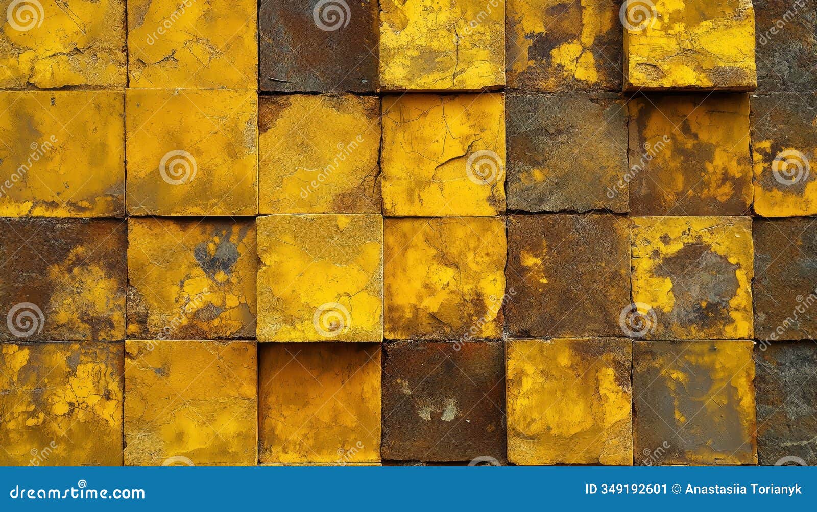 Ancient Yellow Block Wall Texture Collage For Backdrop Or 3d Mapping ...