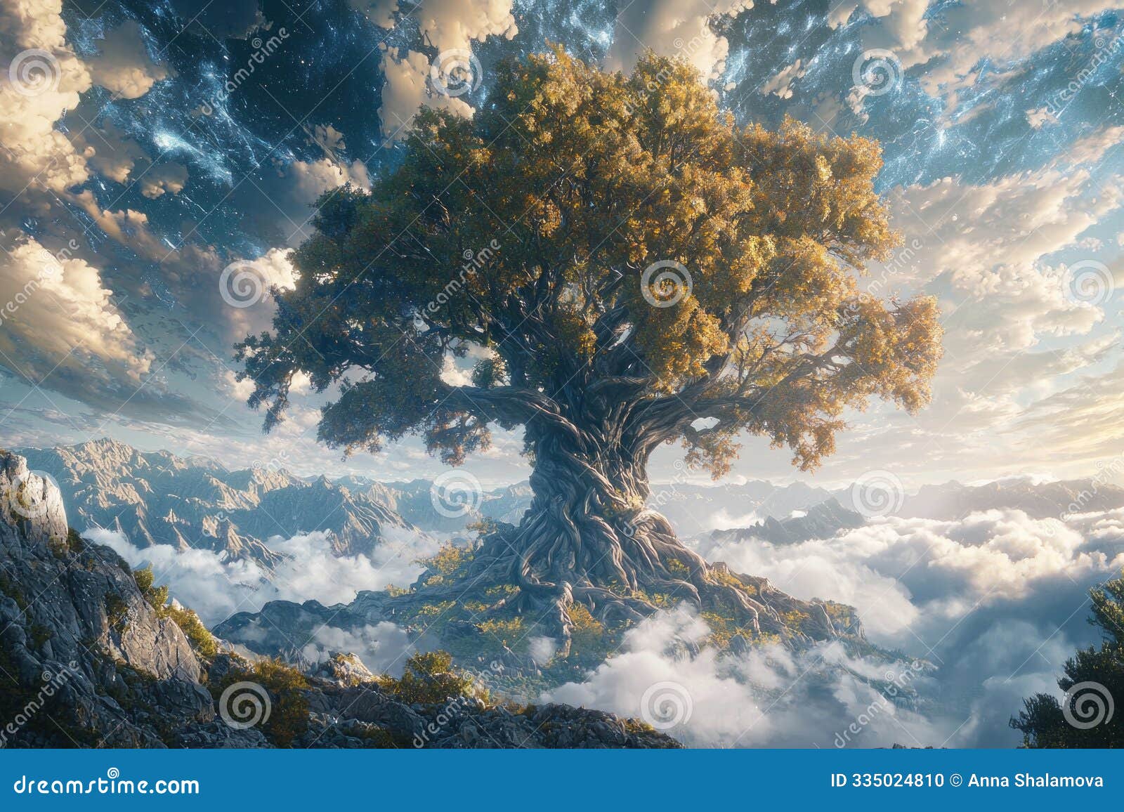 Yggdrasil Tree Of Life. World Tree. Viking Giant Tree Of Norse And ... Yggdrasil Tree Of Life. World Tree. Viking Giant Tree Of Norse And ...