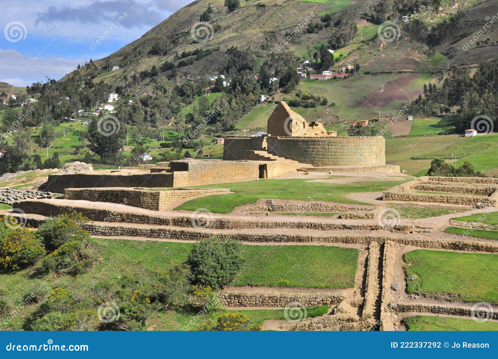 Ingapirca, Ecuador stock photo. Image of ingapirca, latin - 222337292