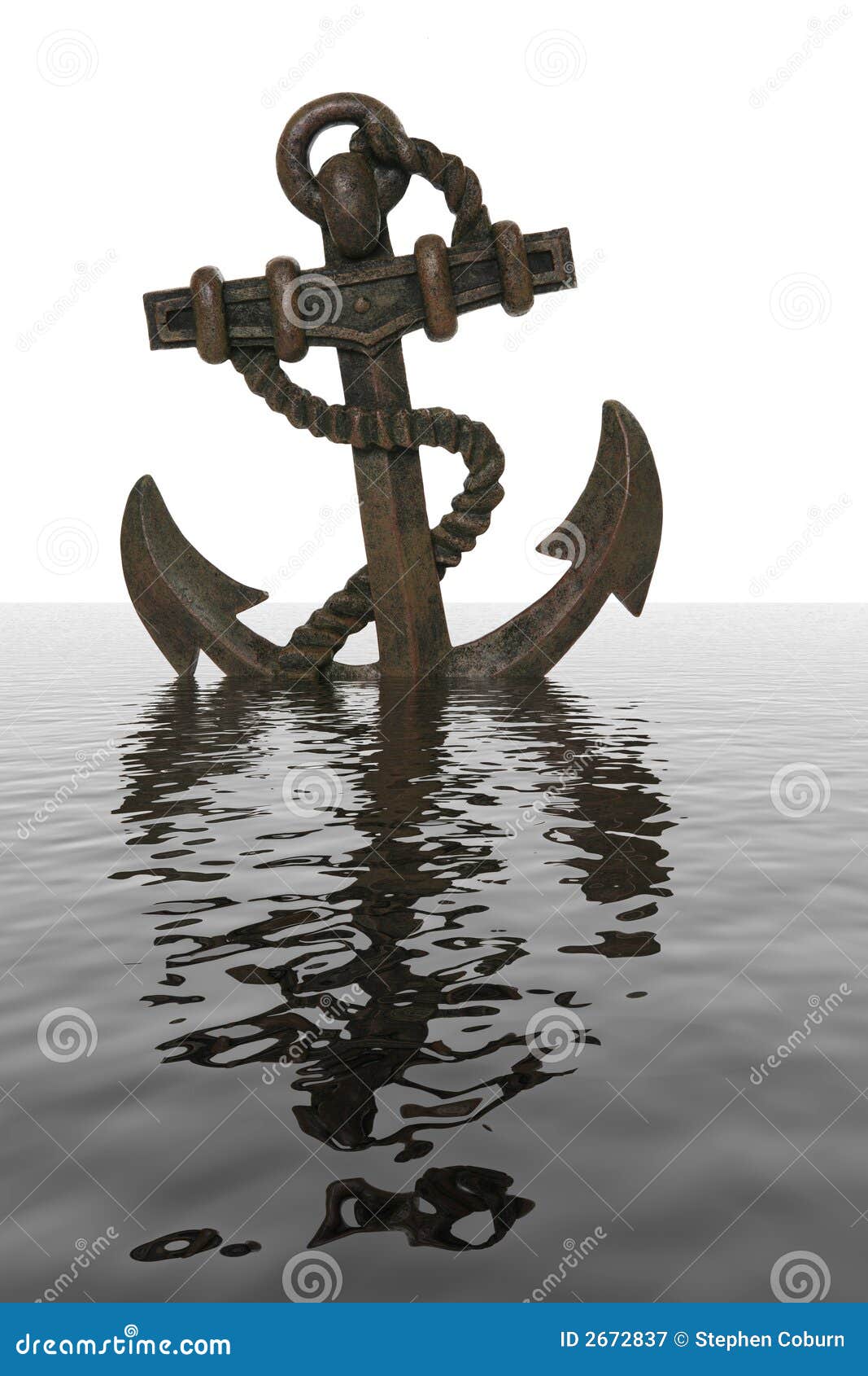 Ancla imagen de archivo. Imagen de agua, nave, nazism - 2672837