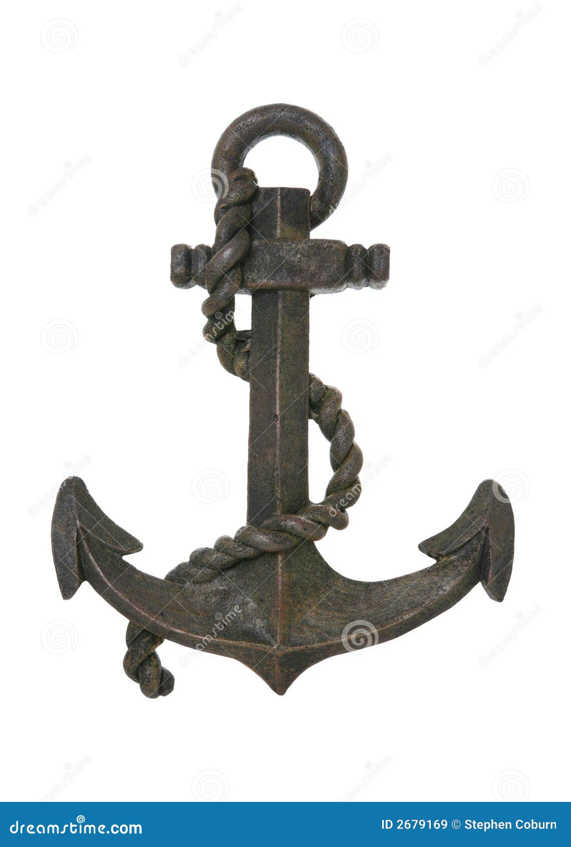 Ancla imagen de archivo. Imagen de yate, enganche, emblema - 2679169