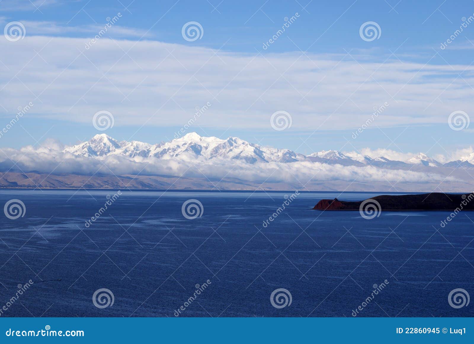 Ancohuma, Andes Mountain in Bolivia Stock Image - Image of blue, peak ...
