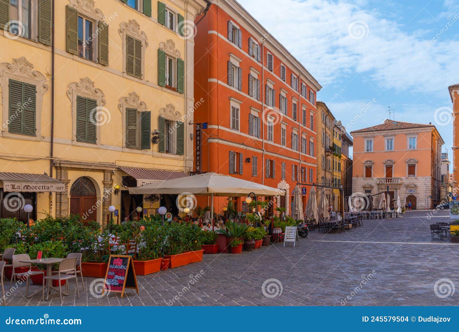 Ancona, Italy, September 26, 2021: Piazza Del Plebiscito in Anco ...