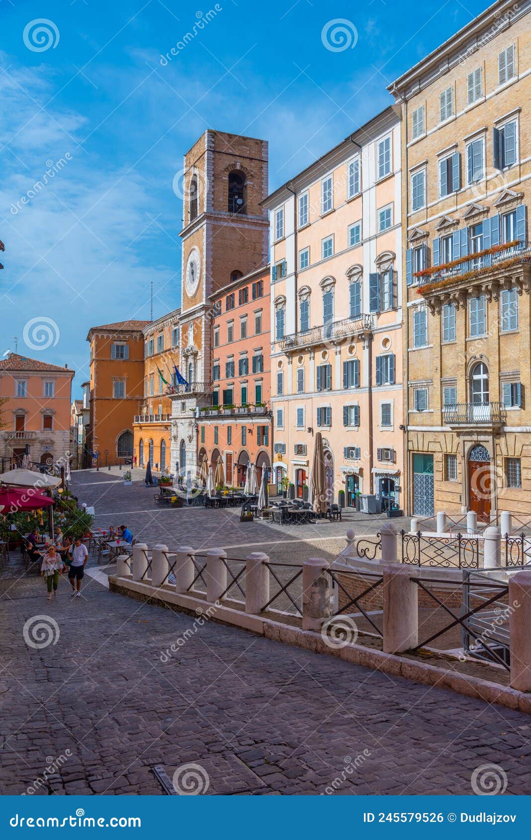 Ancona, Italy, September 26, 2021: Piazza Del Plebiscito in Anco ...