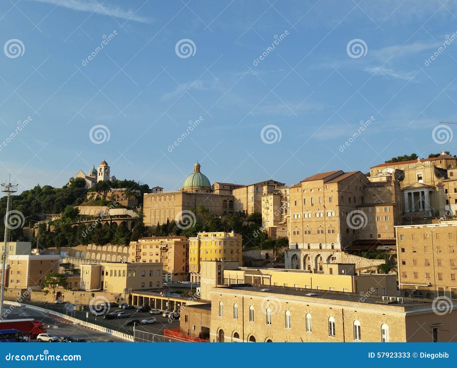 Ancona Old town editorial stock photo. Image of town - 57923333