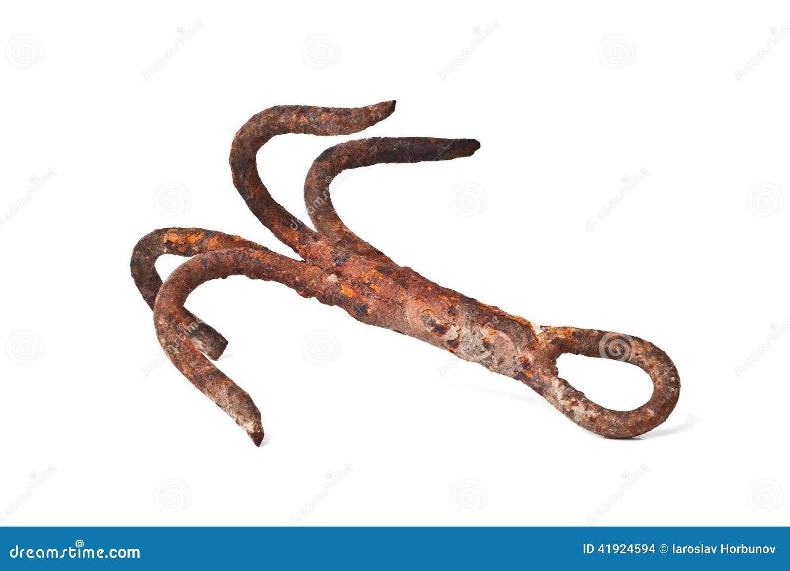 Ancre antique de bateau photo stock. Image du militaire - 41924594