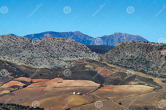 Andalusia landscape stock photo. Image of andalusia, blue - 4636982