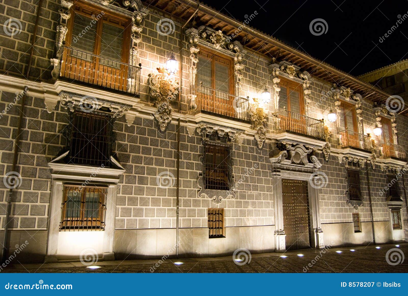 Andalusian architecture stock image. Image of landmark - 8578207