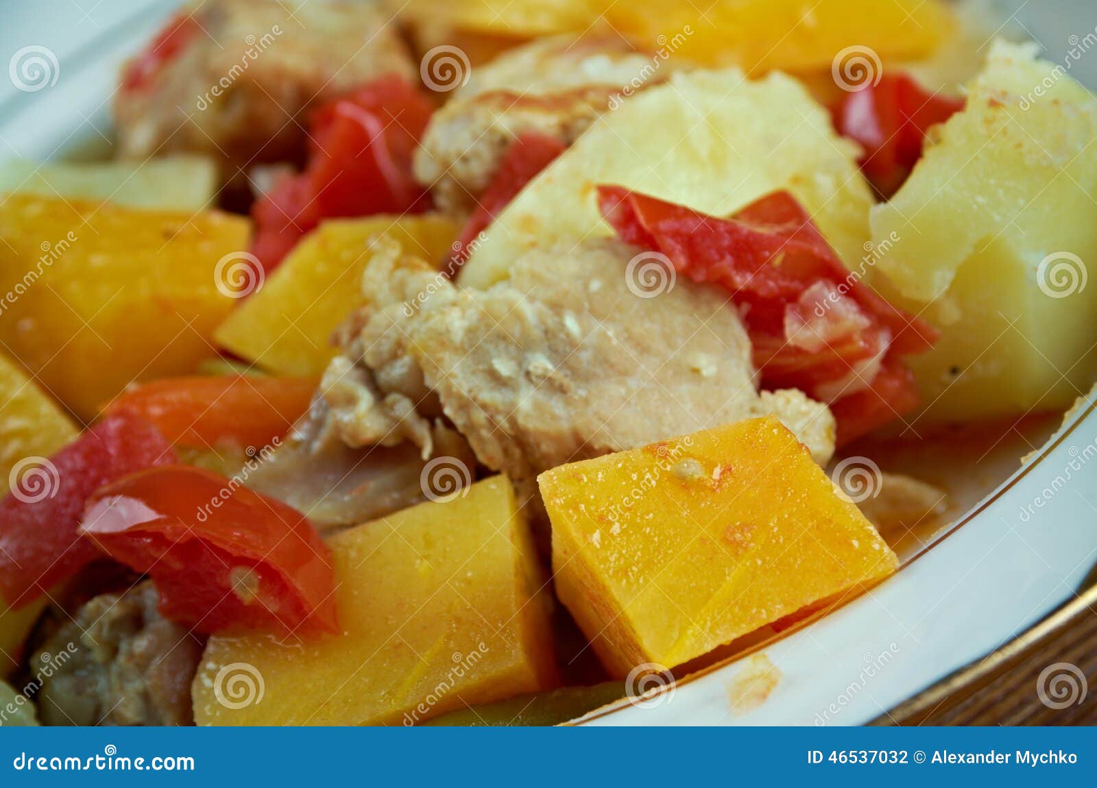Andalusian Gypsy Stew stock photo. Image of gypsy, stew - 46537032
