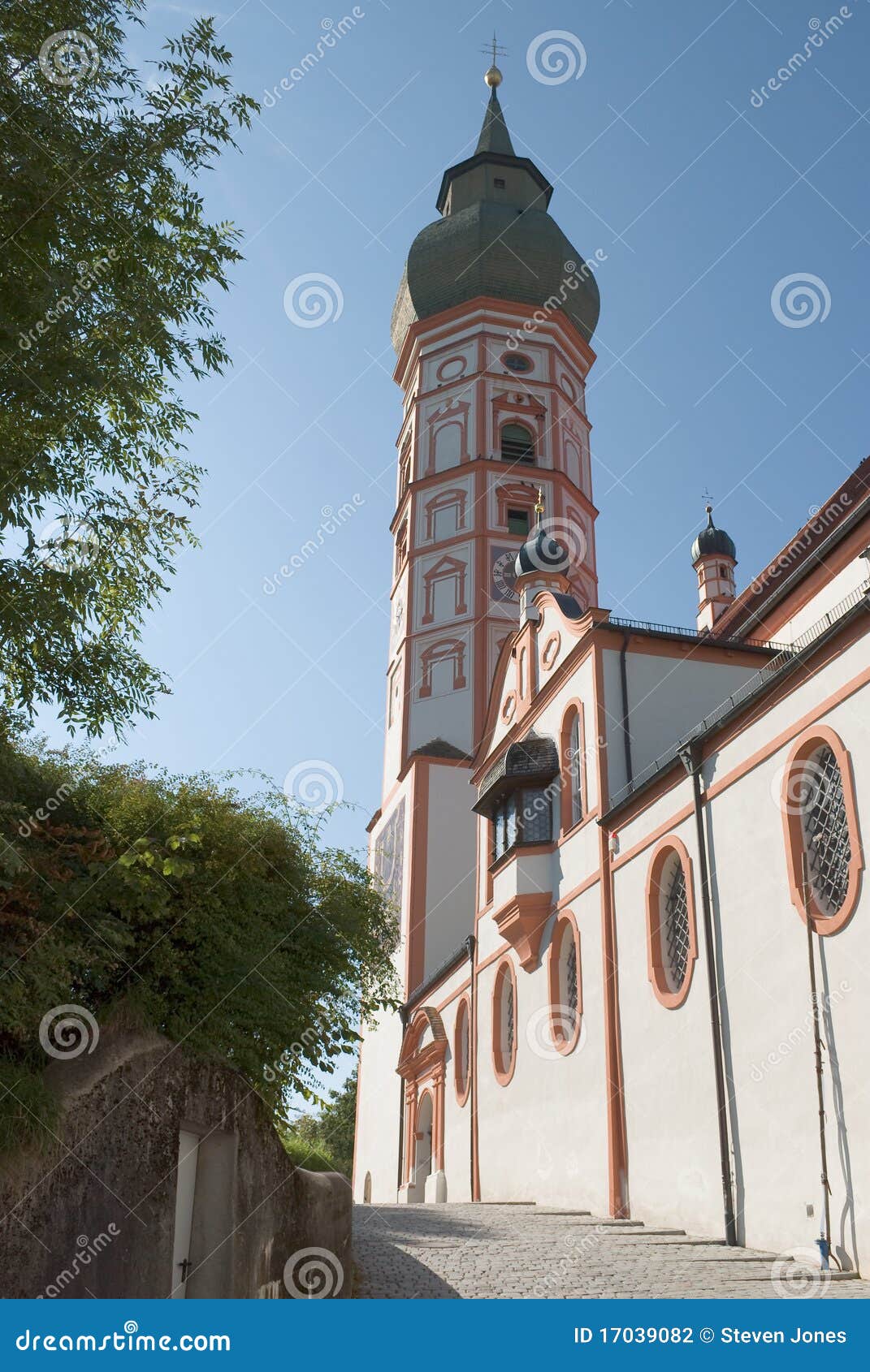Andechs Monastery in Bavaria Stock Photo - Image of facade, landmark ...