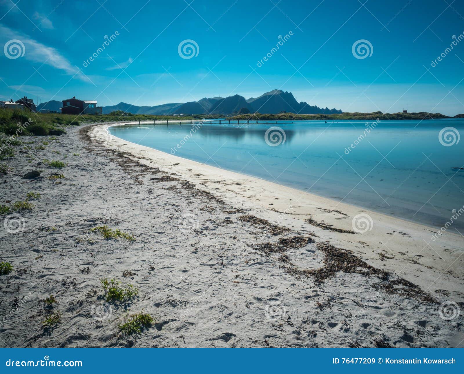 Andenes Pier, Gryllefjord, Ferry To Lofoten Islands Royalty-Free Stock ...