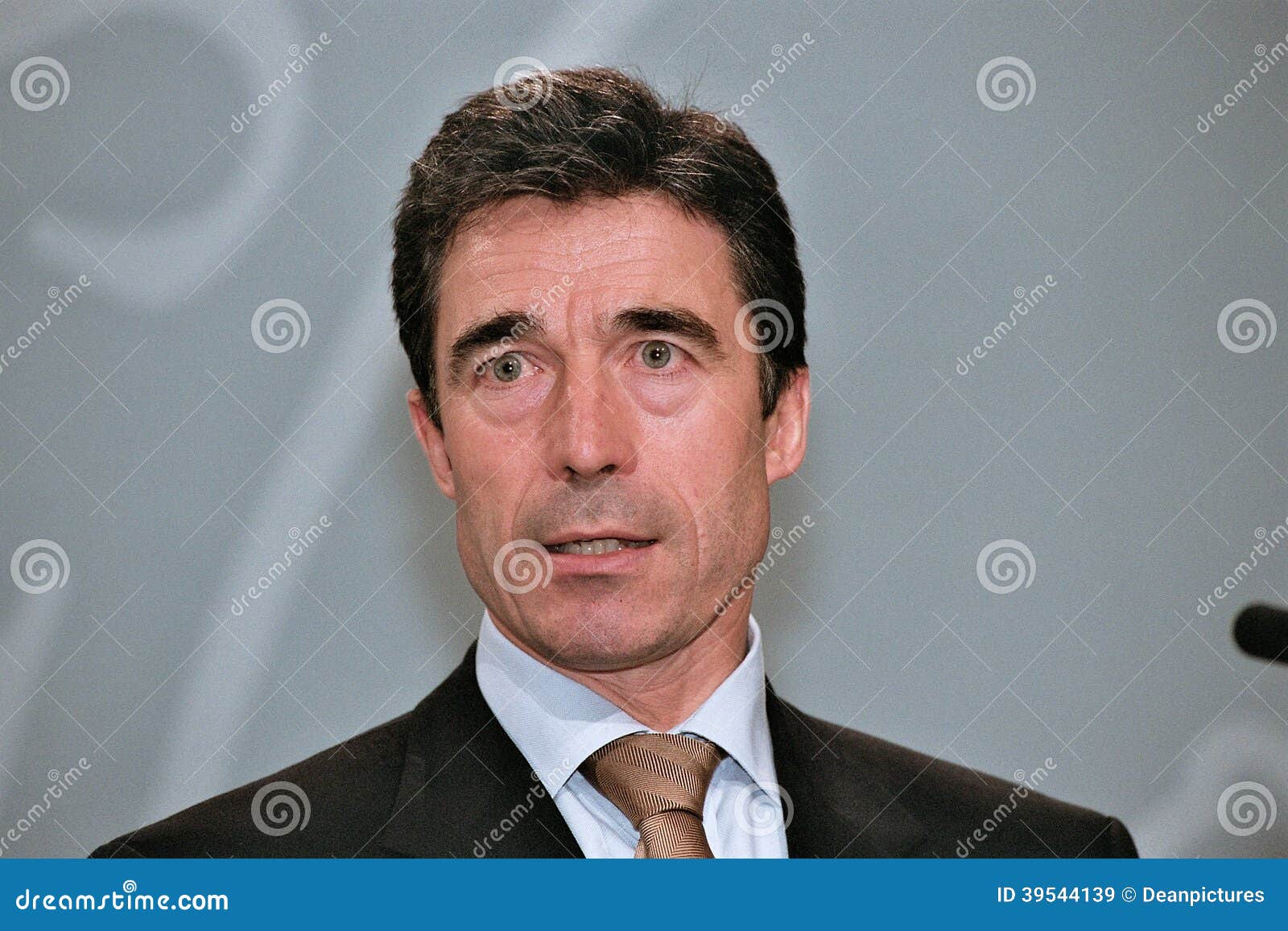 Anders Fogh Rasmussen imagem de stock editorial. Imagem de rasmussen ...