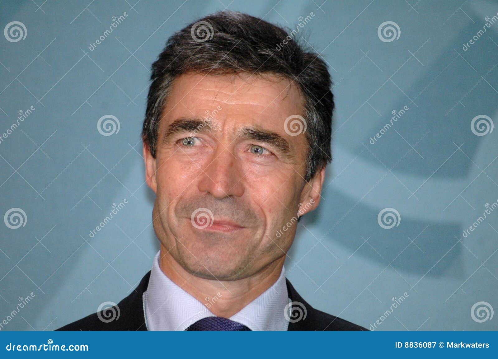 Anders Fogh Rasmussen editorial photography. Image of chanclery - 8836087