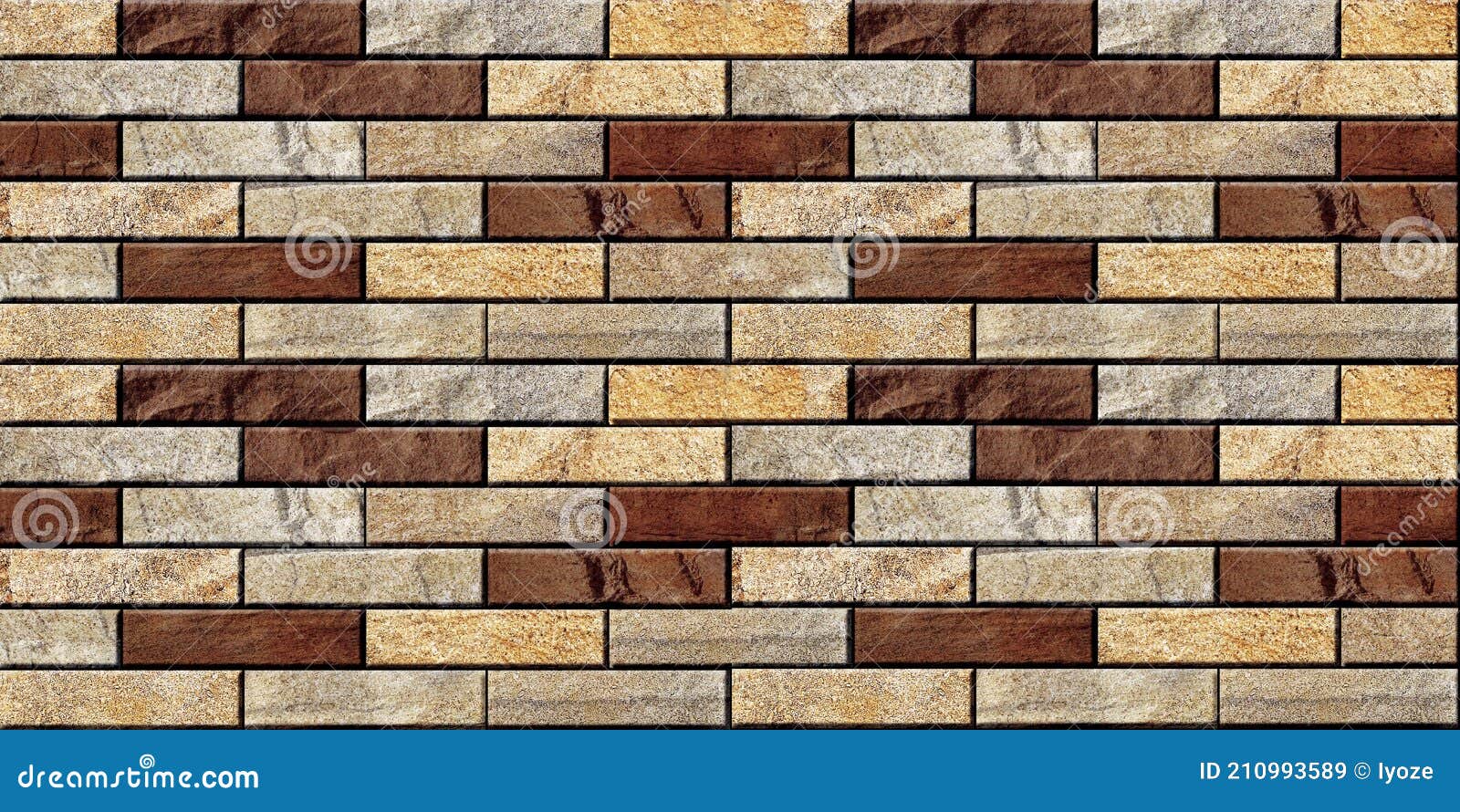Andesite Bricks with Color Combinations for Wallpaper and Background ...