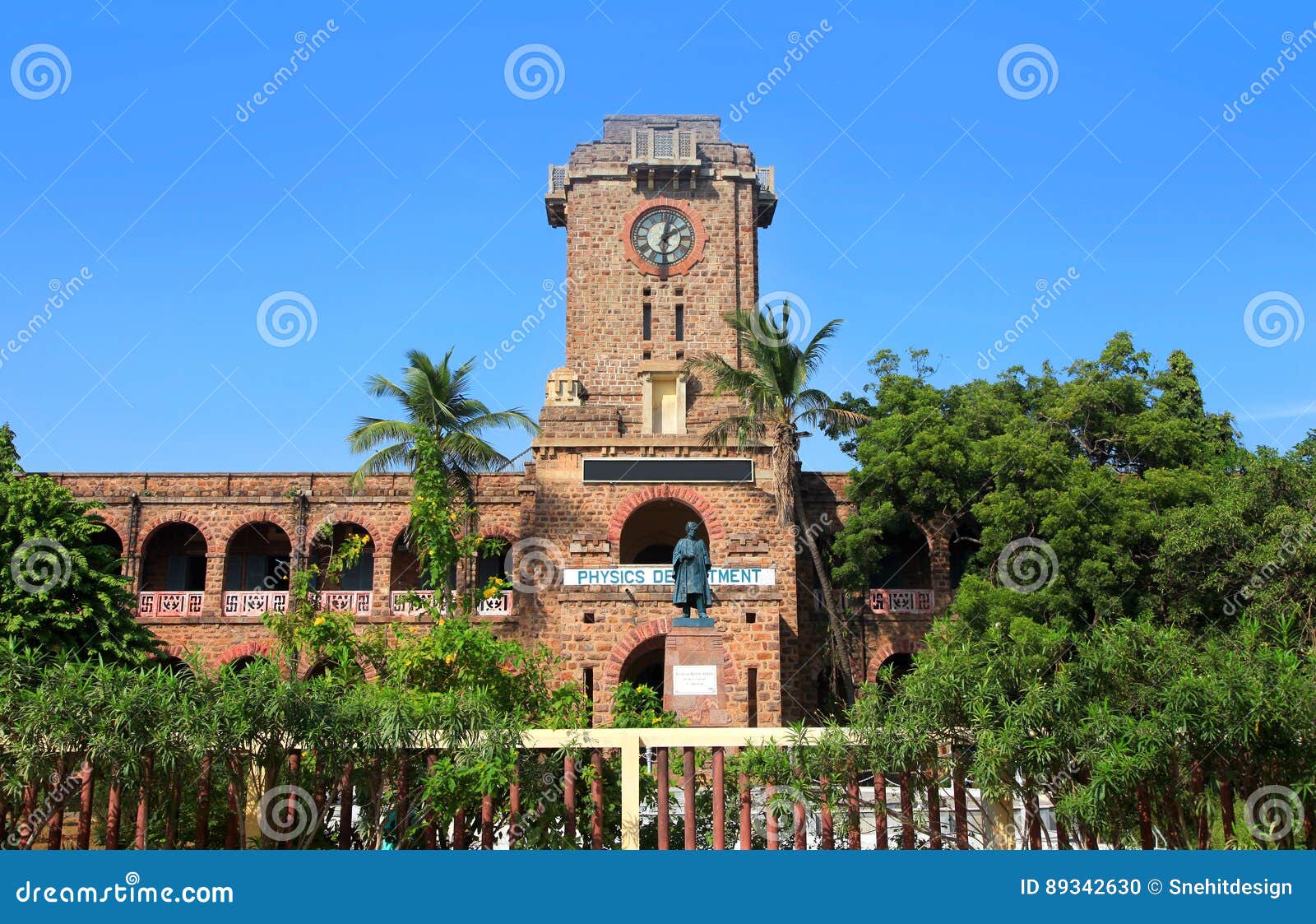 Andhra University College of Sciences Stock Photo - Image of india ...