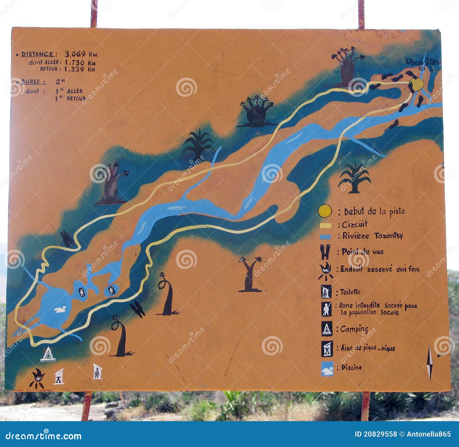 Isalo National Park Map