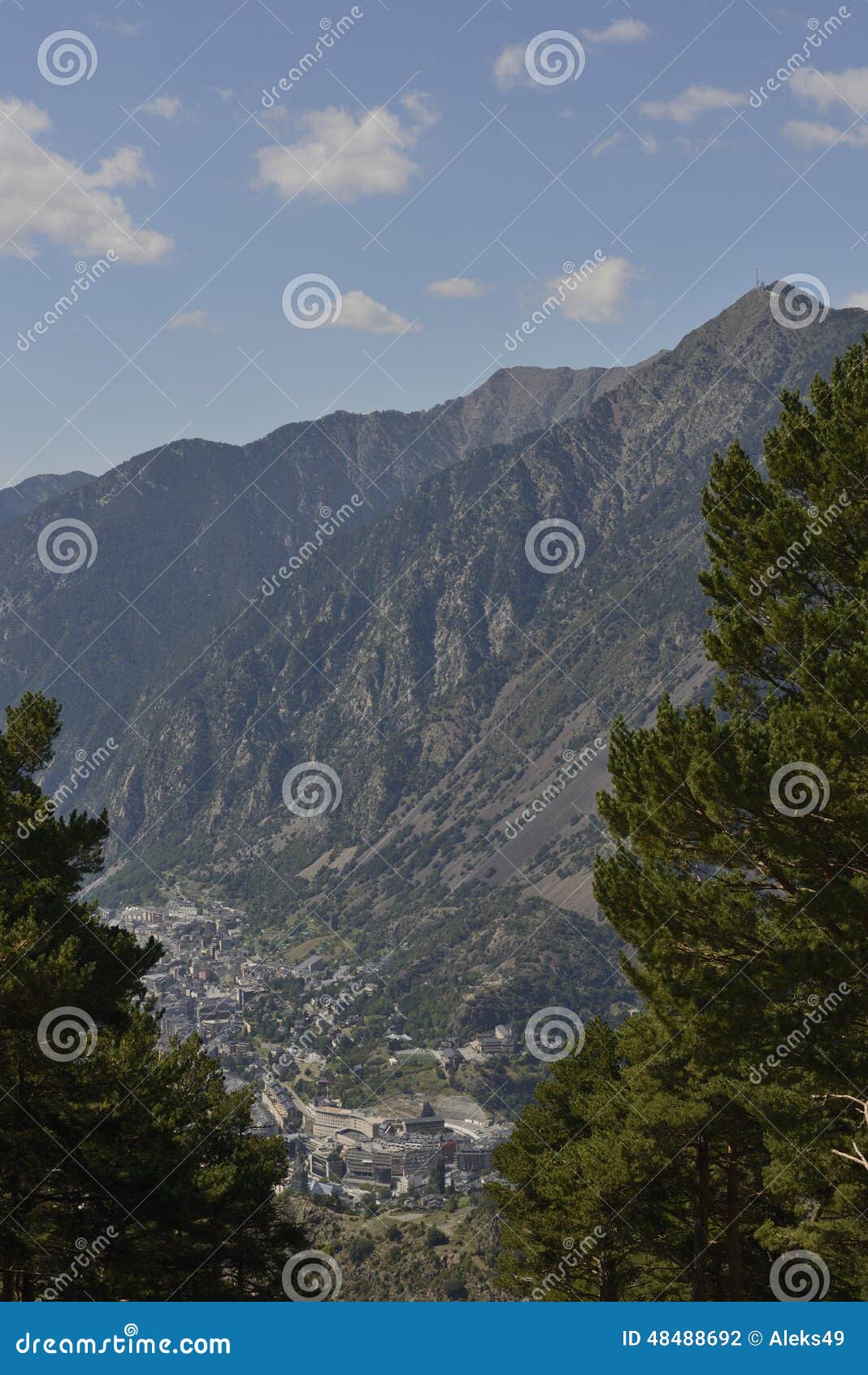 Andorra. Lake Engolasters stock photo. Image of water - 48488692