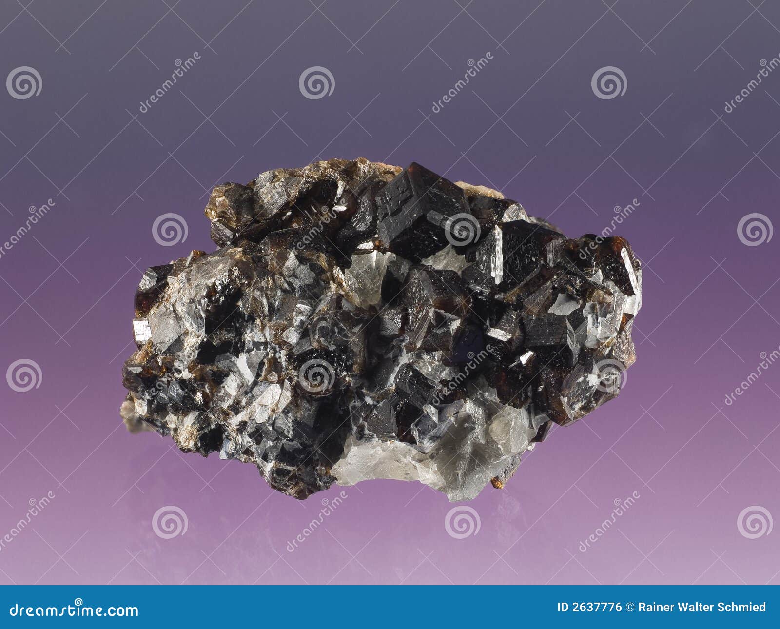 Andradite 1 stock photo. Image of mineralogic, macro, close - 2637776