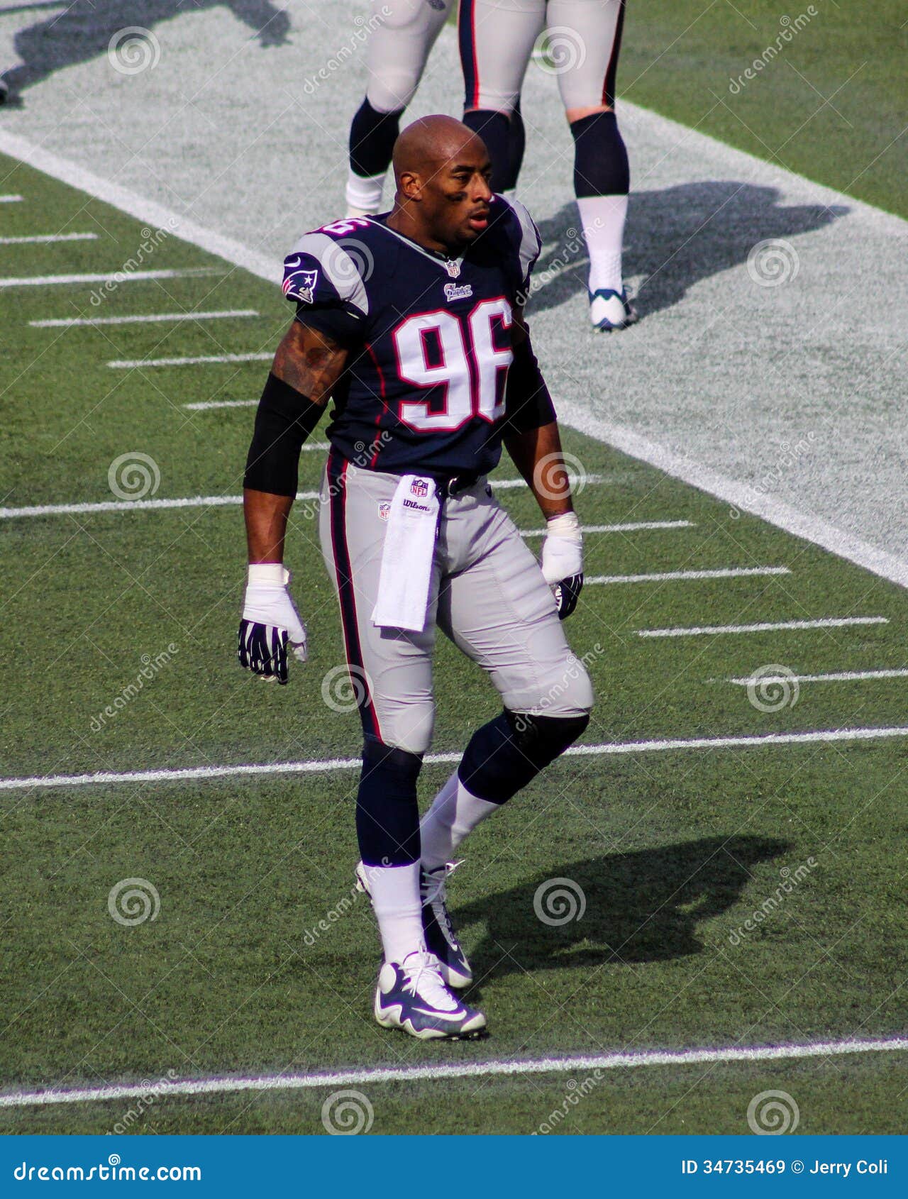 Andre Carter New England Patriots Editorial Stock Image - Image of ...