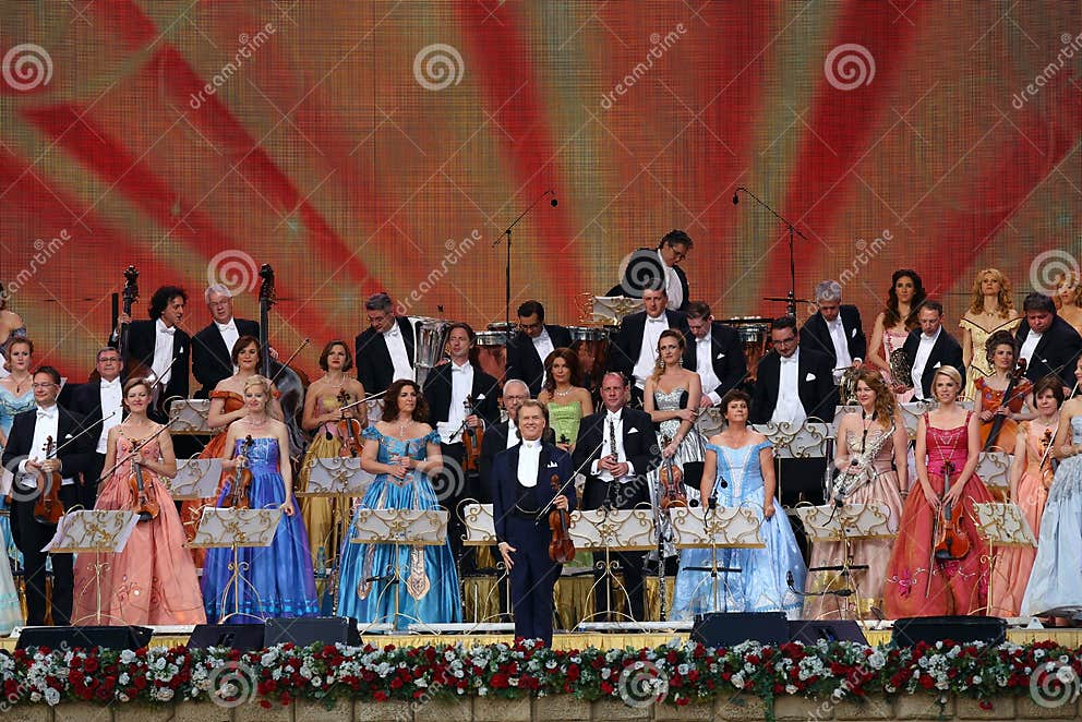 Andre Rieu photo éditorial. Image du classique, représentation - 55080211