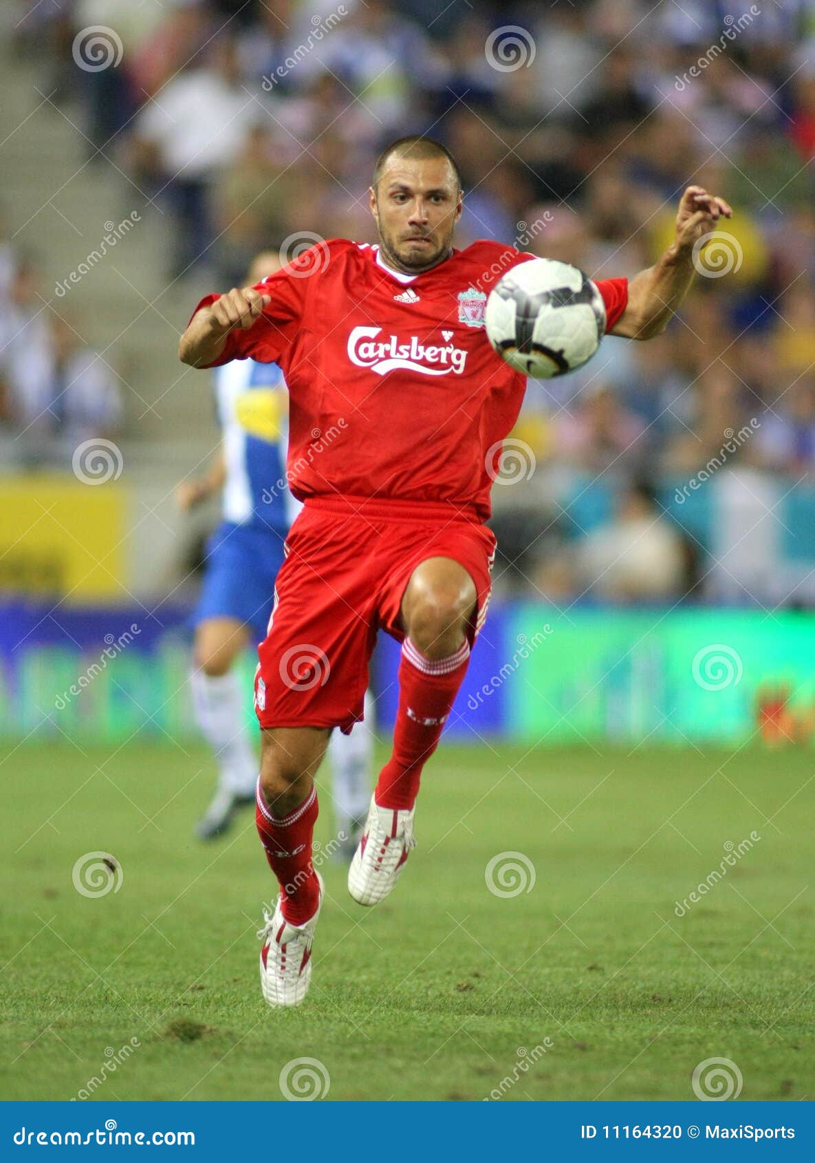 Andrea Dossena of Liverpool FC Editorial Image - Image of division ...
