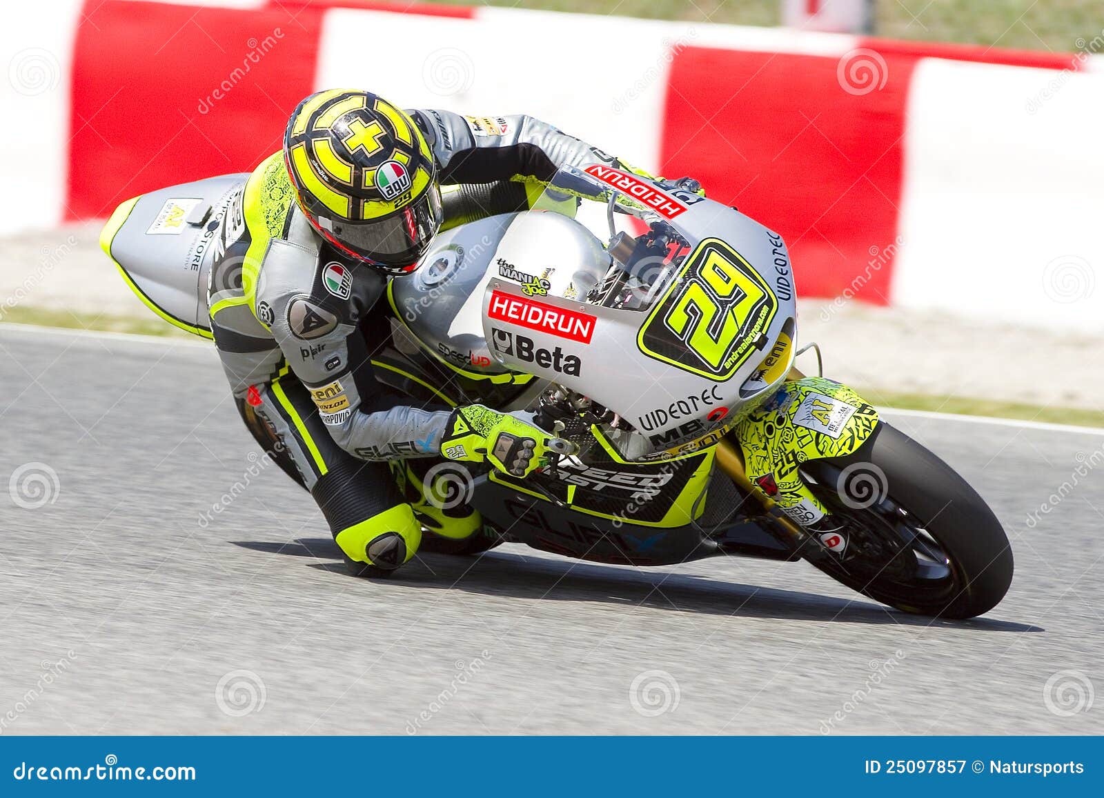 Andrea Iannone racing editorial photography. Image of andrea - 25097857