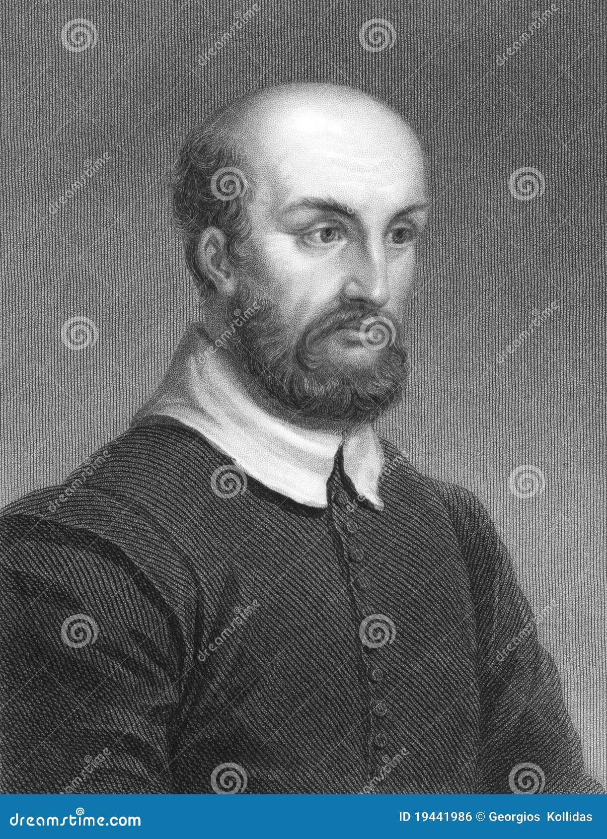 Andrea Palladio editorial photo. Image of portrait, human - 19441986