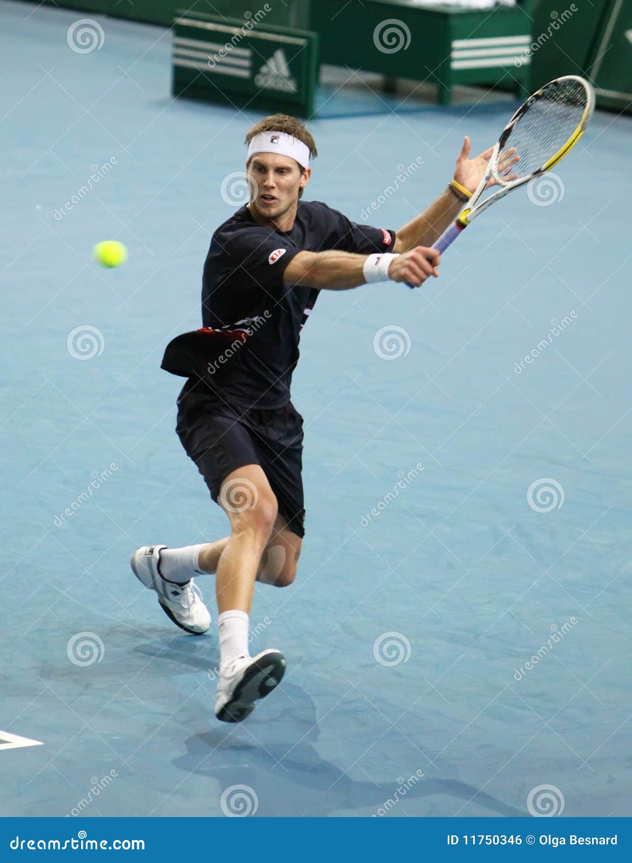 Andreas SEPPI (ITA) at BNP Masters 2009 Editorial Photo - Image of ball ...