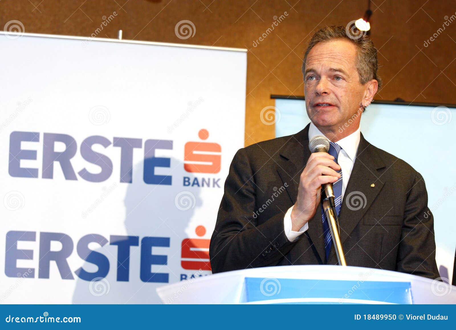 Andreas Treichl - Erste Group Bank AG Editorial Image - Image of ...