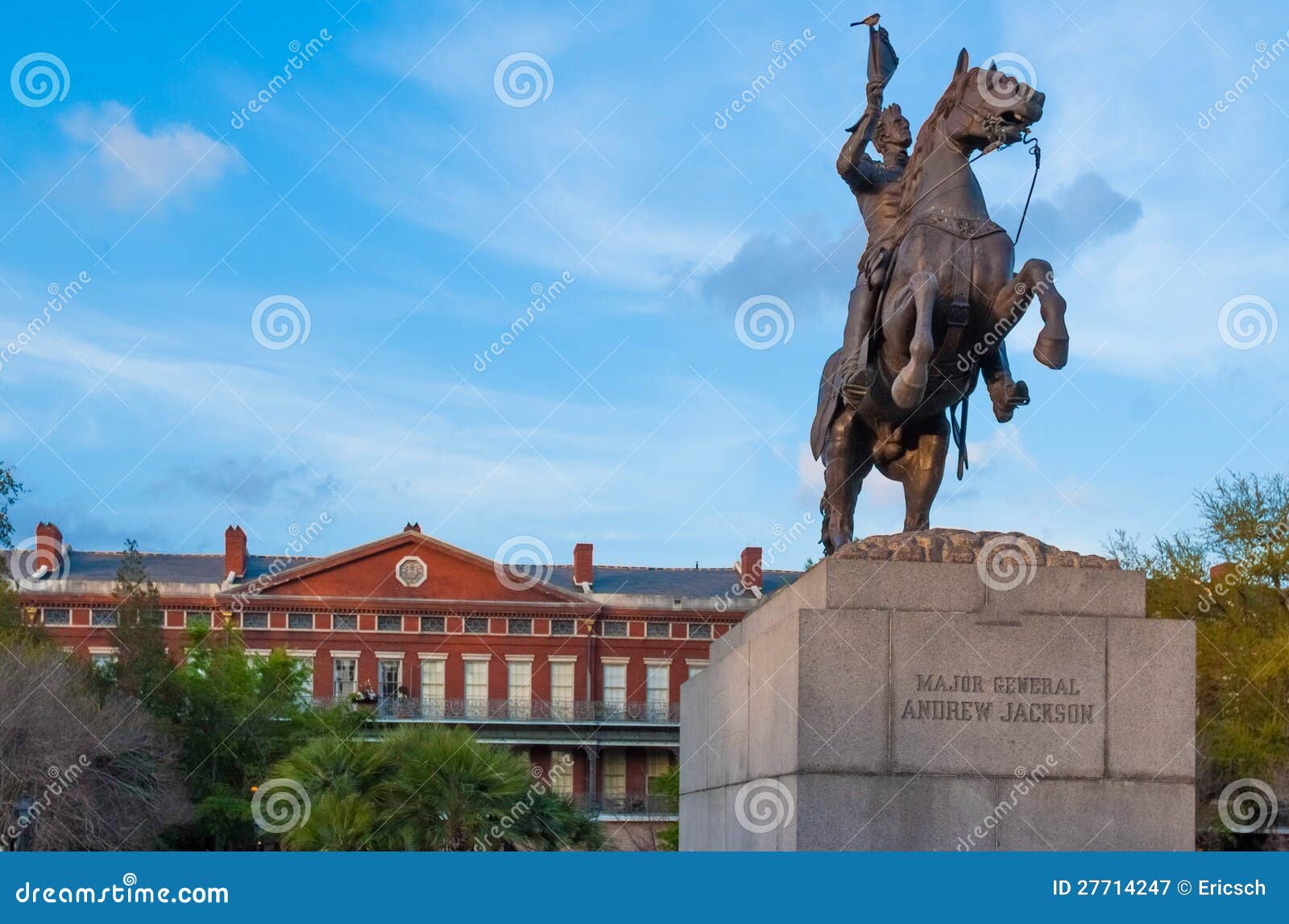 Andrew Jackson statue stock image. Image of monument - 27714247