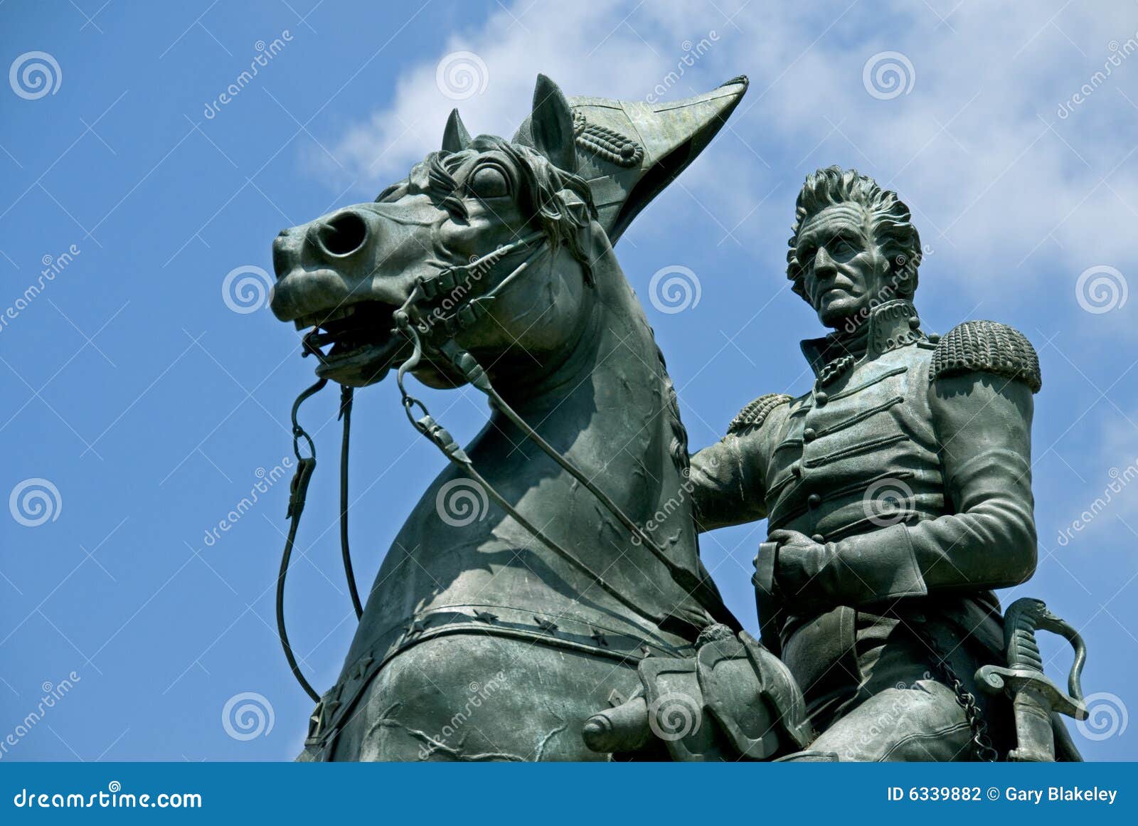 Andrew Jackson Statue Lafayette Square Stock Photo | CartoonDealer.com ...