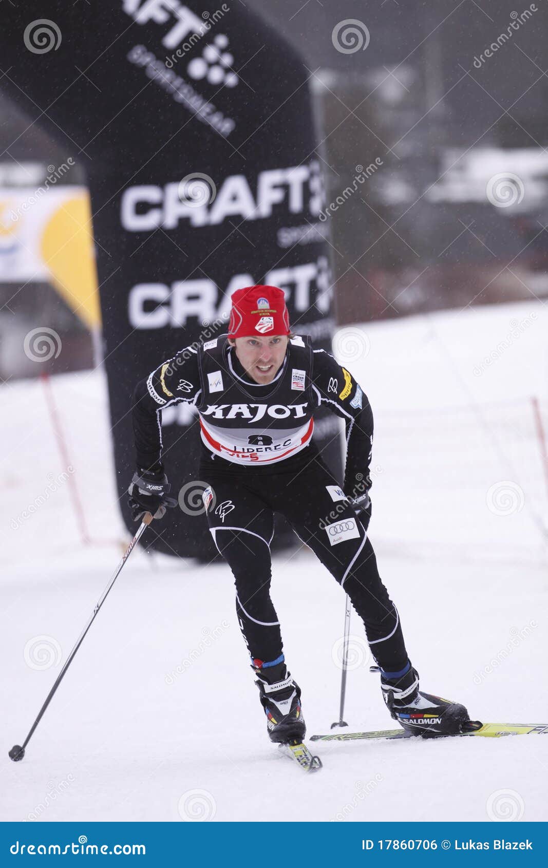 Andrew Newell - Ski Sprinter Editorial Photo - Image of andrew, czech ...