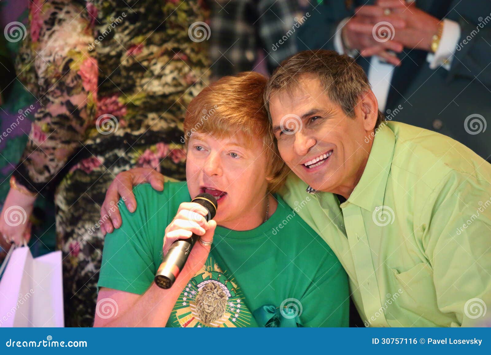 Andrey Grigoriev-Apolloov E Bari Alibasov Foto Editorial - Imagem de artista, bari: 30757116