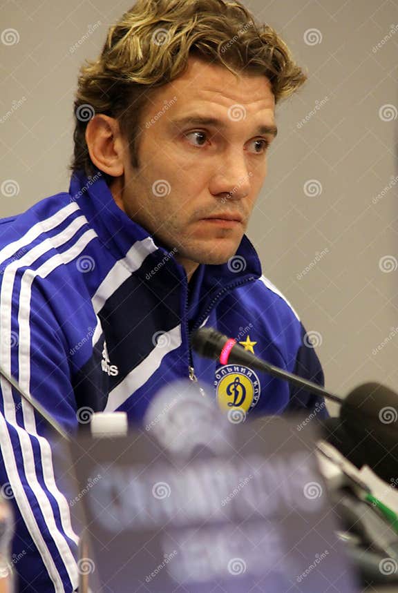 Andriy Shevchenko editorial stock photo. Image of football - 11662638