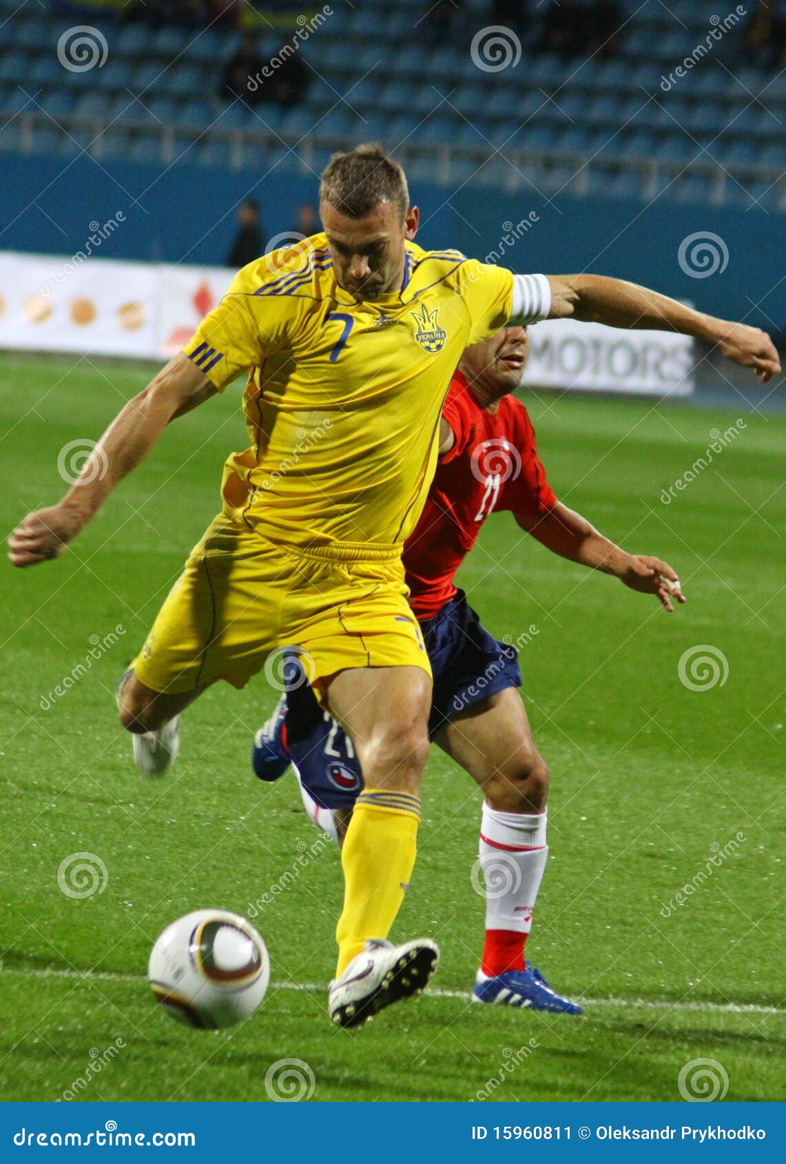 Andriy Shevchenko of Ukraine Editorial Photo - Image of fight, emotion ...